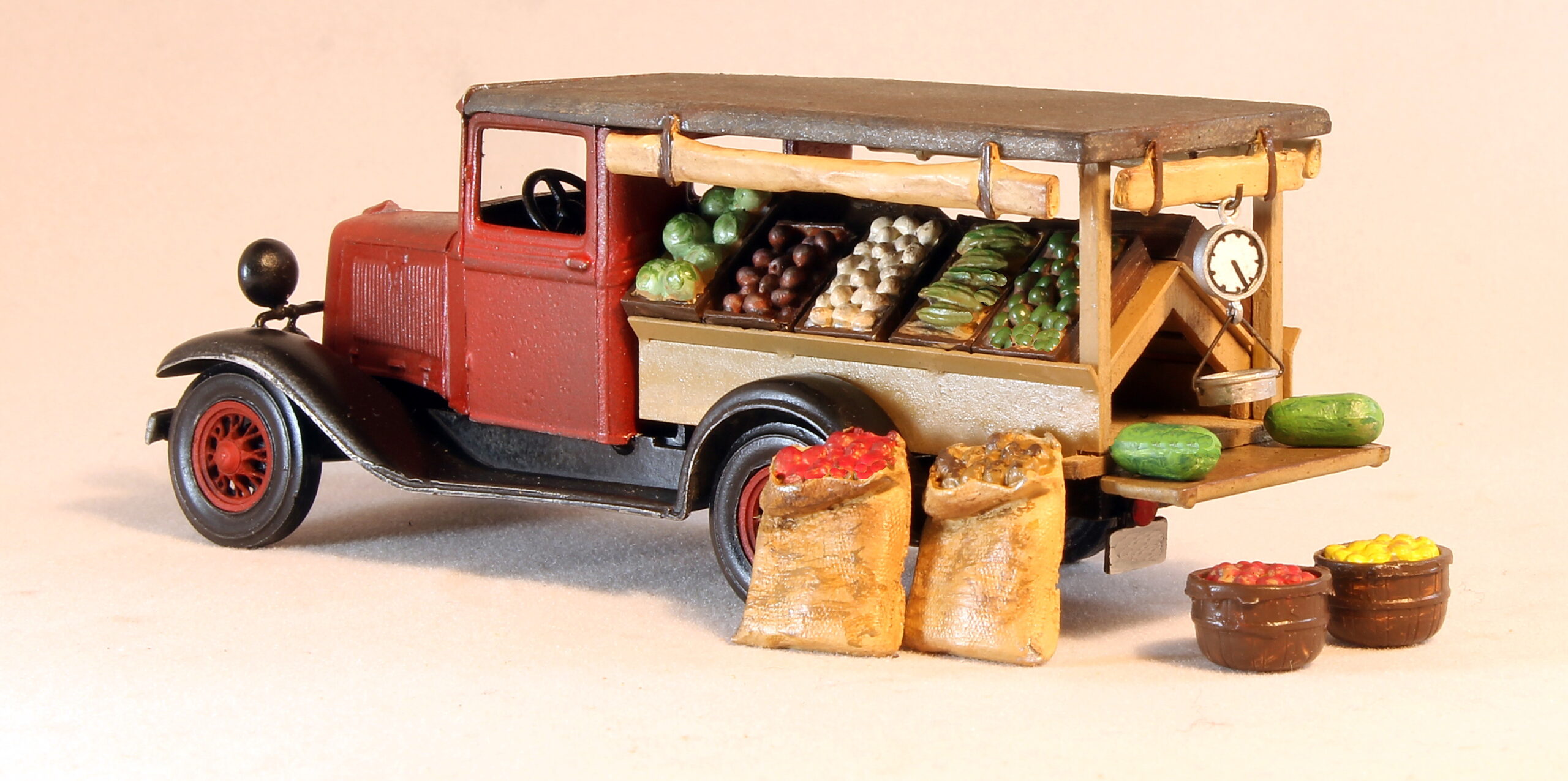 #208 1932 Produce Truck – O Scale – Berkshire Valley Models