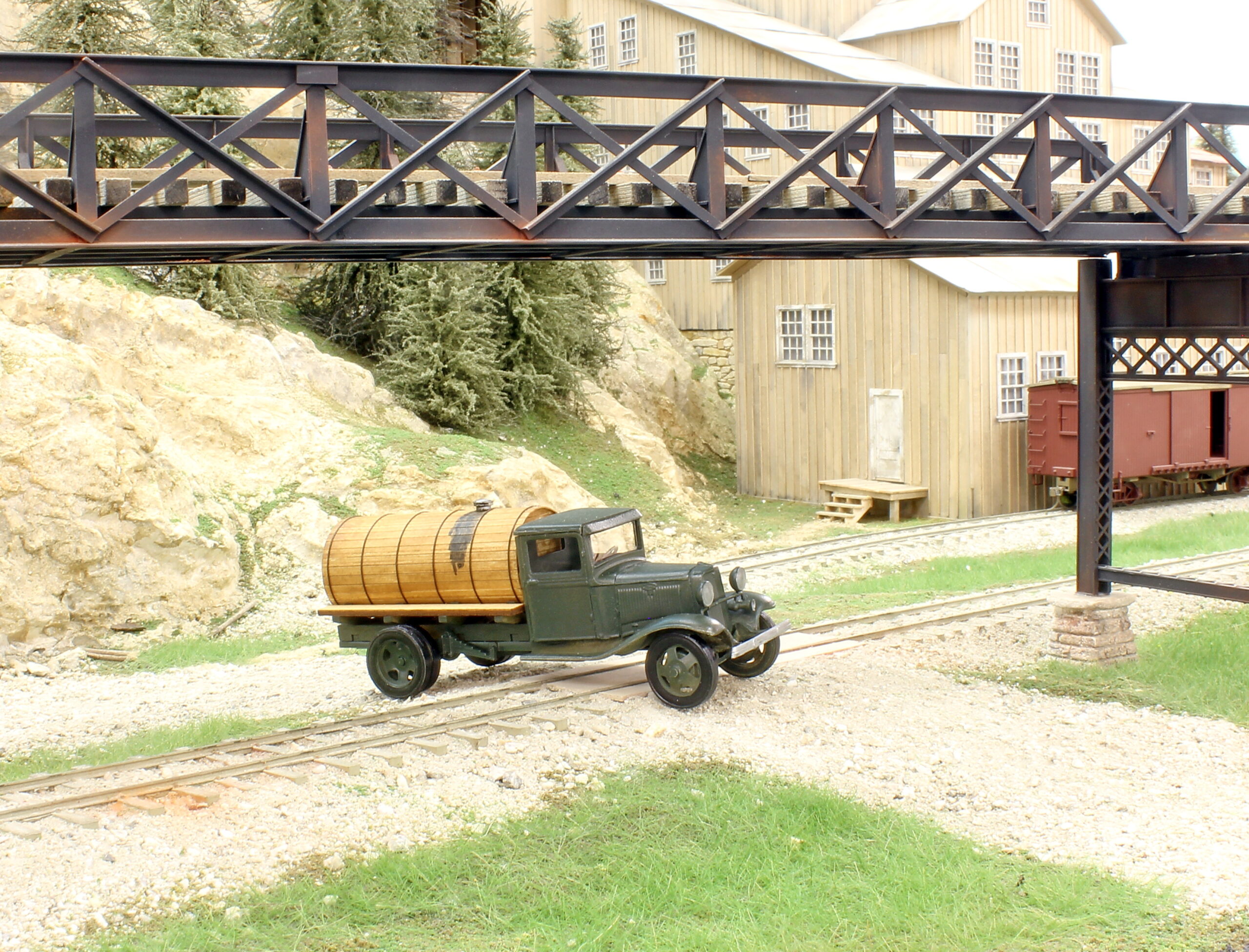 #210 1932 Tank Truck – O scale – Berkshire Valley Models