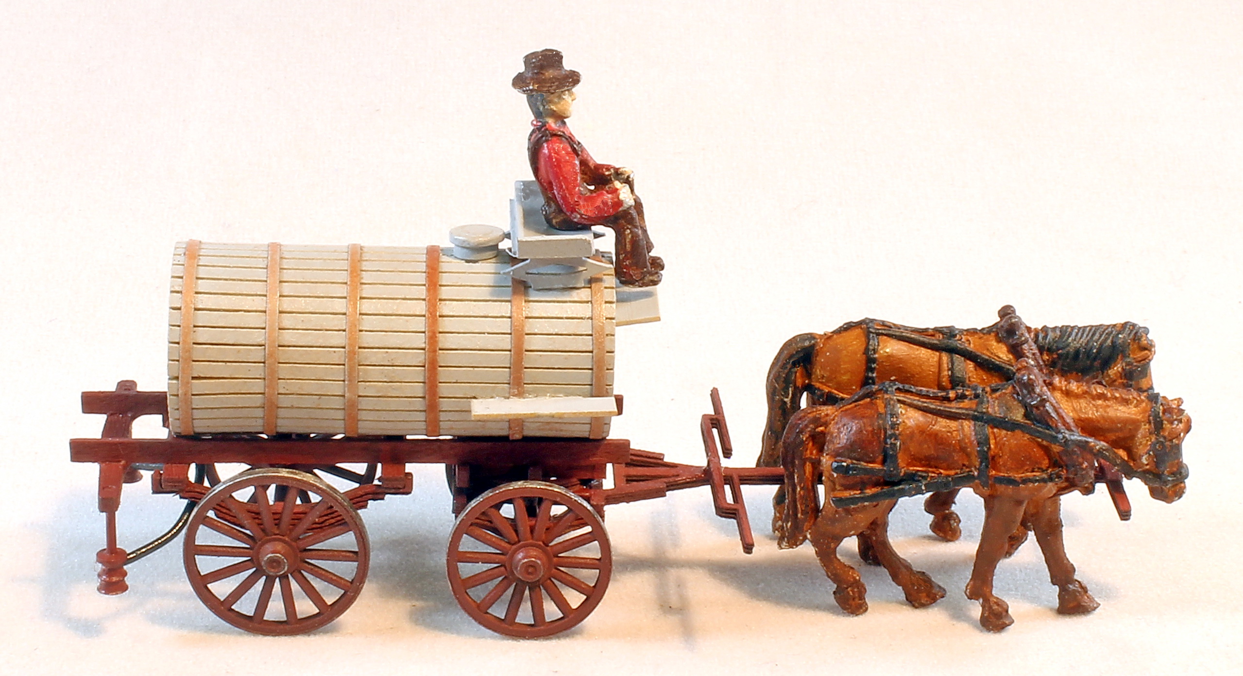 #2105 Water/Sprinkler Wagon – HO scale – Berkshire Valley Models