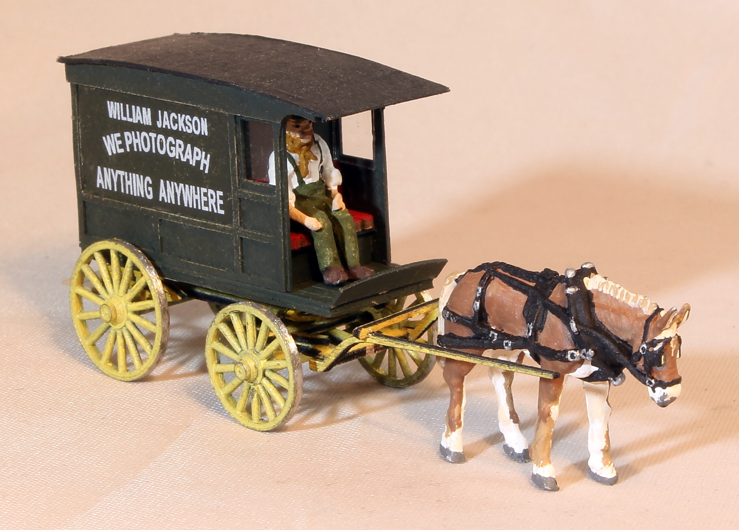 #2110 Photography Wagon – HO Scale – Berkshire Valley Models