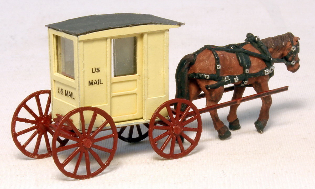 #2116 Mail Wagon – HO Scale – Berkshire Valley Models