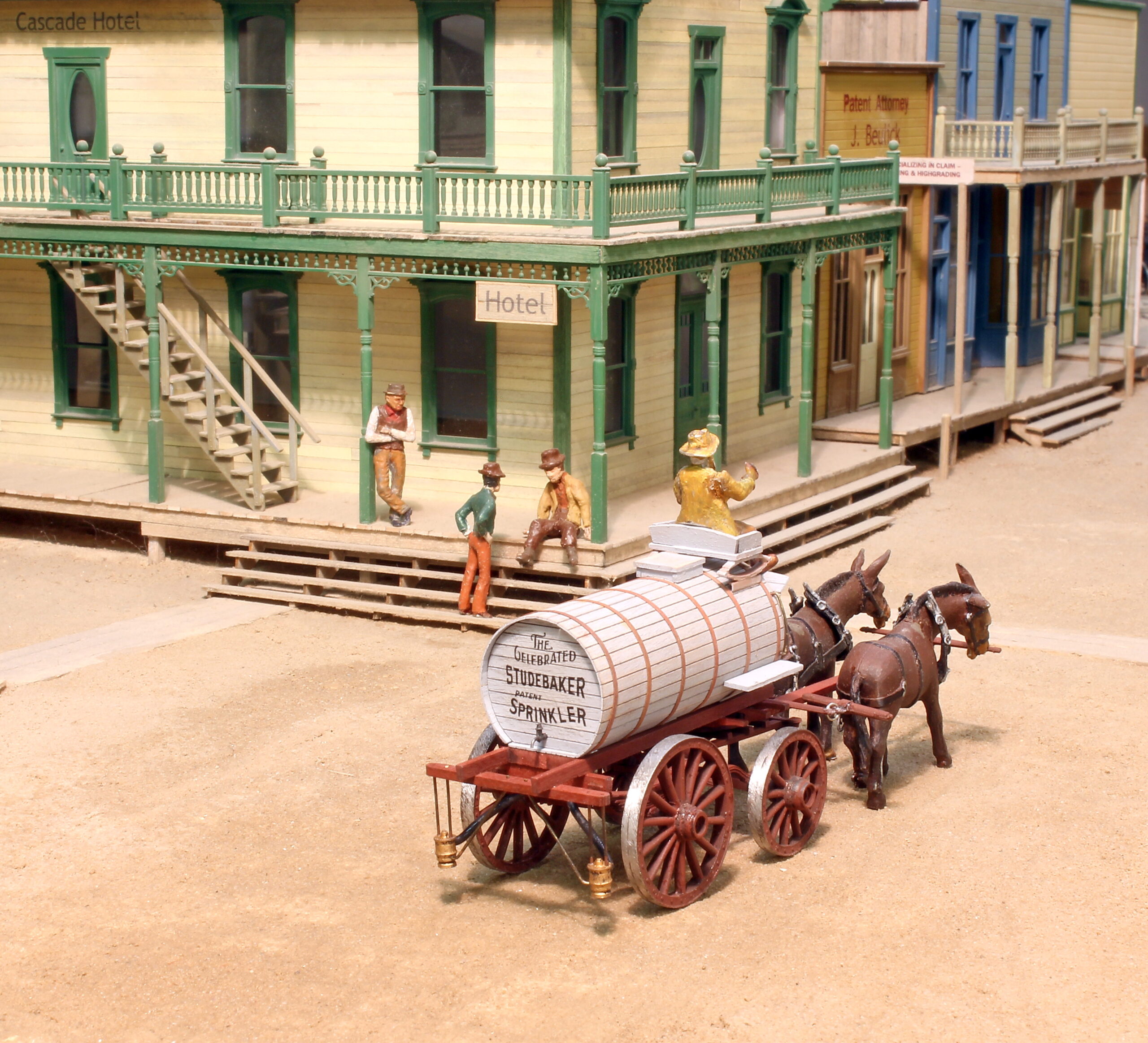 #260 Water/Sprinkler Wagon – O Scale Kit – Berkshire Valley Models