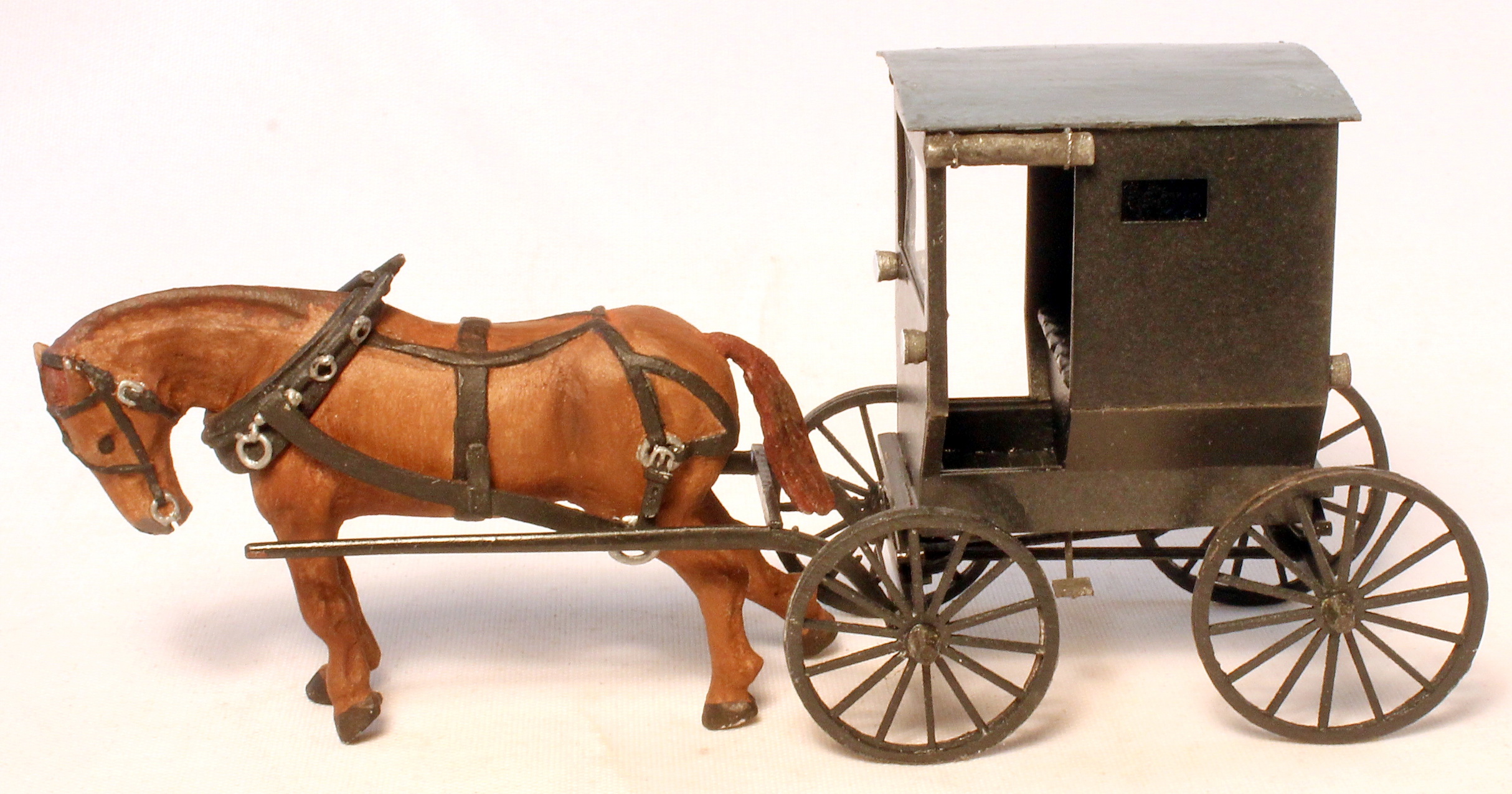 #269 Amish Buggy – O Scale Kit – Berkshire Valley Models