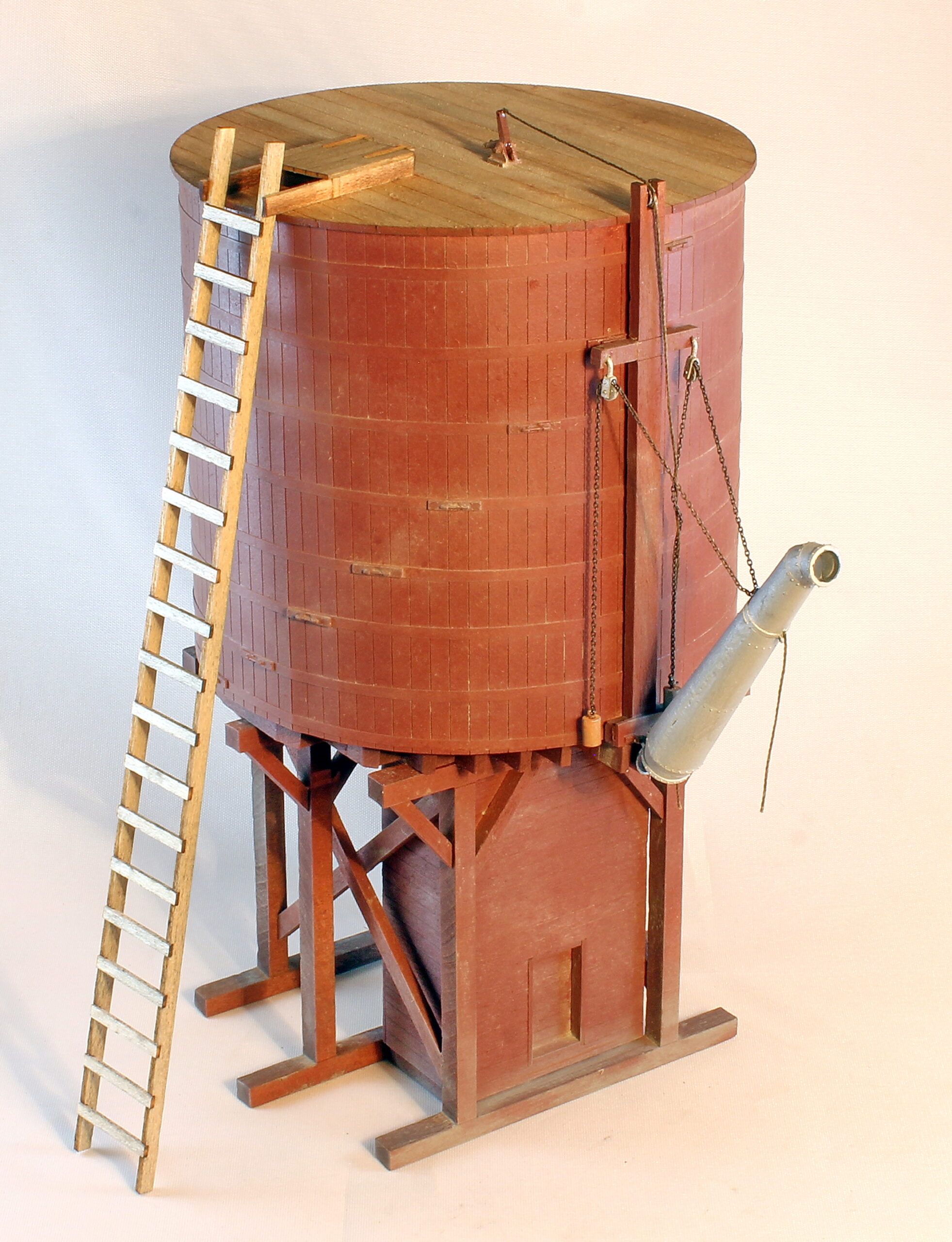 #868 Flat Roof Water Tank – Narrow Gauge, On3/On30 – Berkshire Valley ...