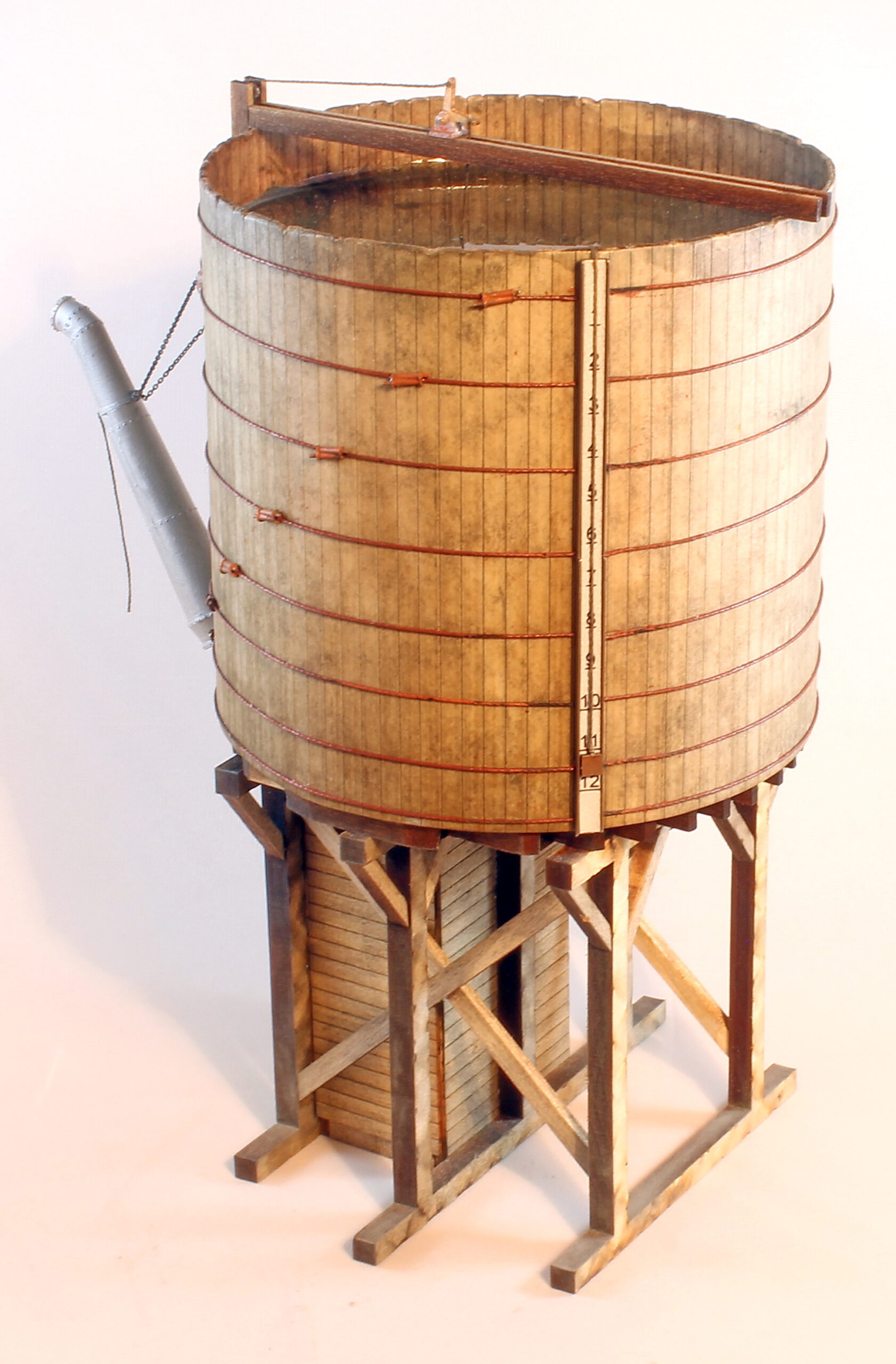 #871 Open Top Water Tank – Standard Gauge, O scale – Berkshire Valley ...