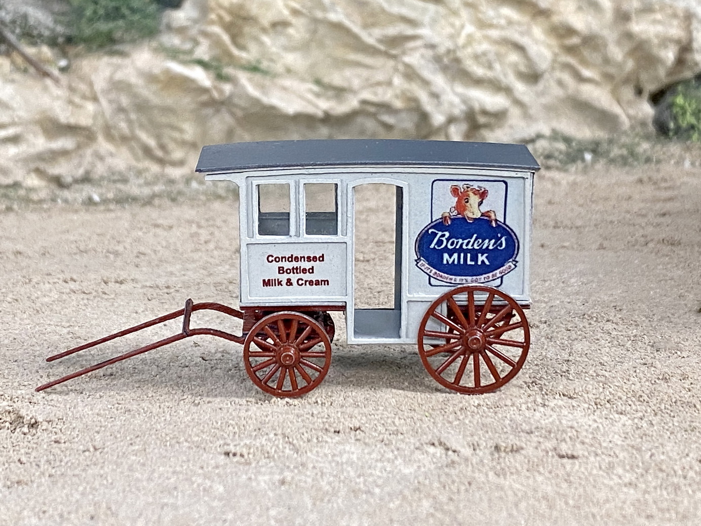 #2120 Milk Wagon – HO scale – Berkshire Valley Models